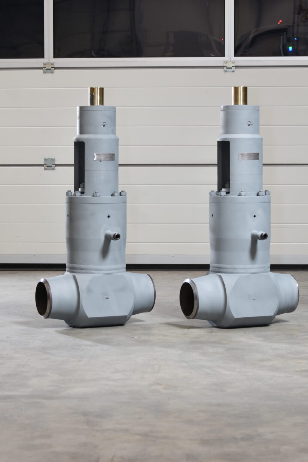 An incredible three weeks manufacturing! Gate valve with overpressure ...